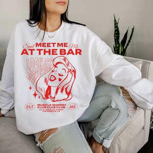 Barbell Muscle Mommy Club, Gym Sweater, Cute Pump Cover, Workout ...