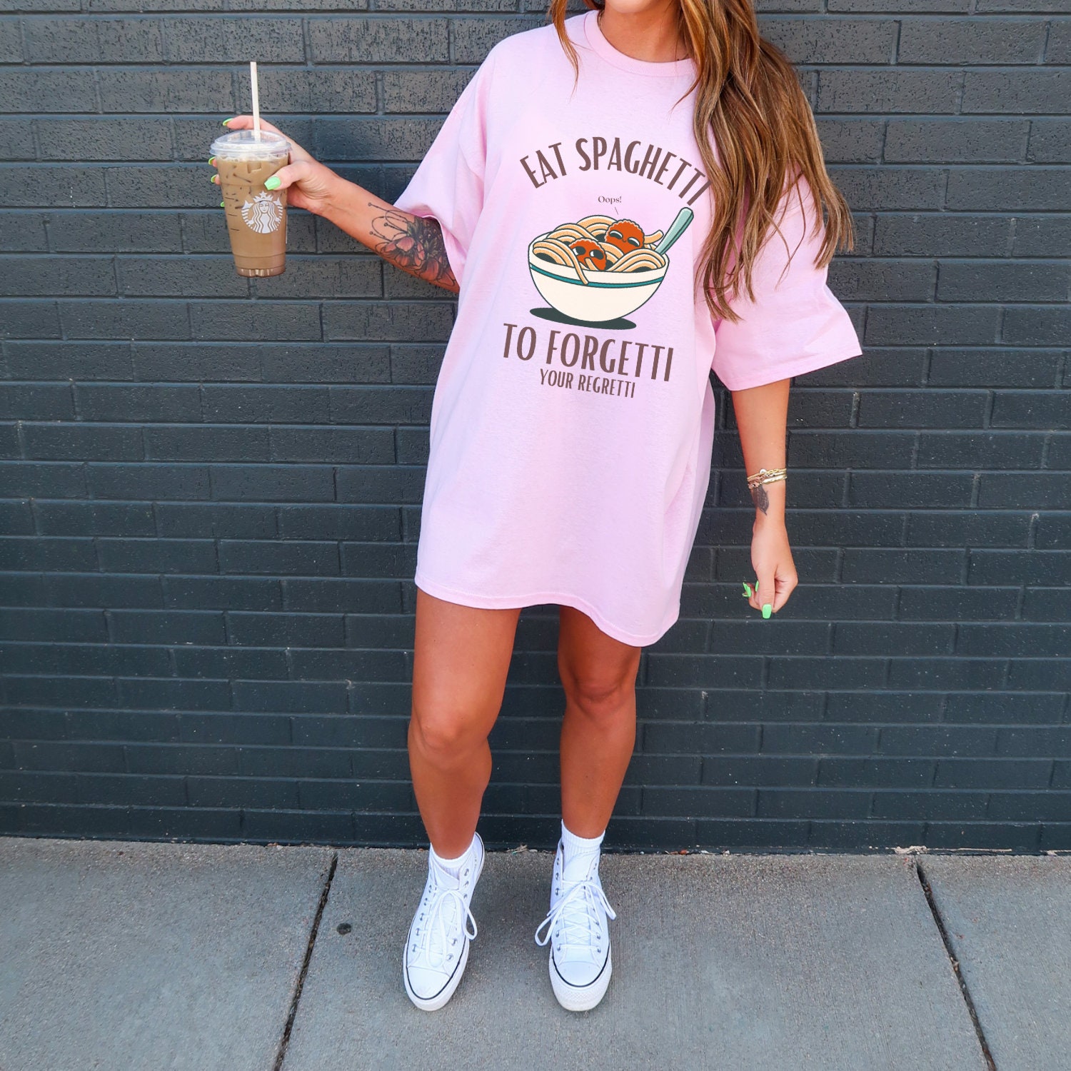 Spaghetti Regretti Shirt Funny Meme Shirt ADHD Shirt Funny - Etsy