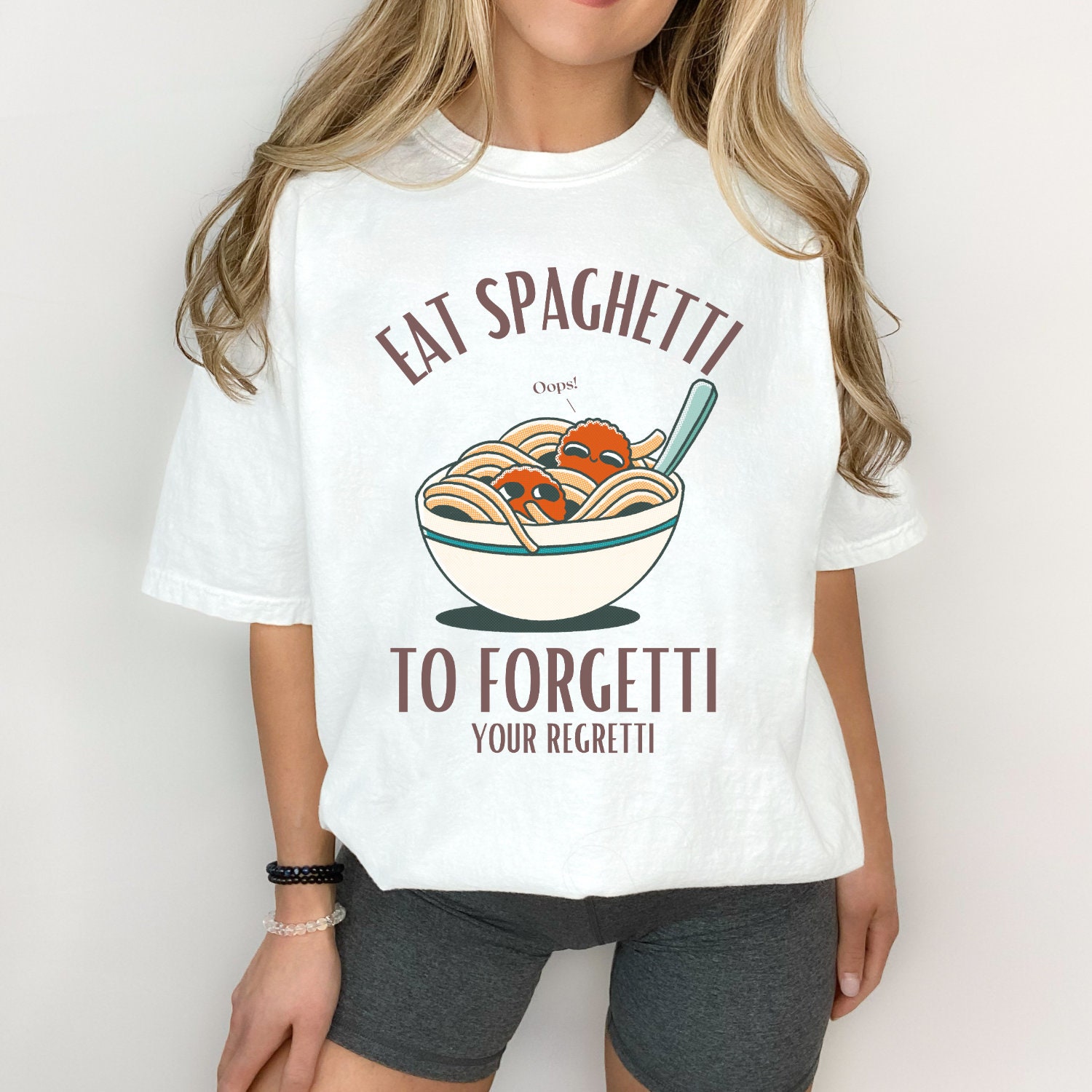 Spaghetti Regretti Shirt Funny Meme Shirt ADHD Shirt Funny - Etsy