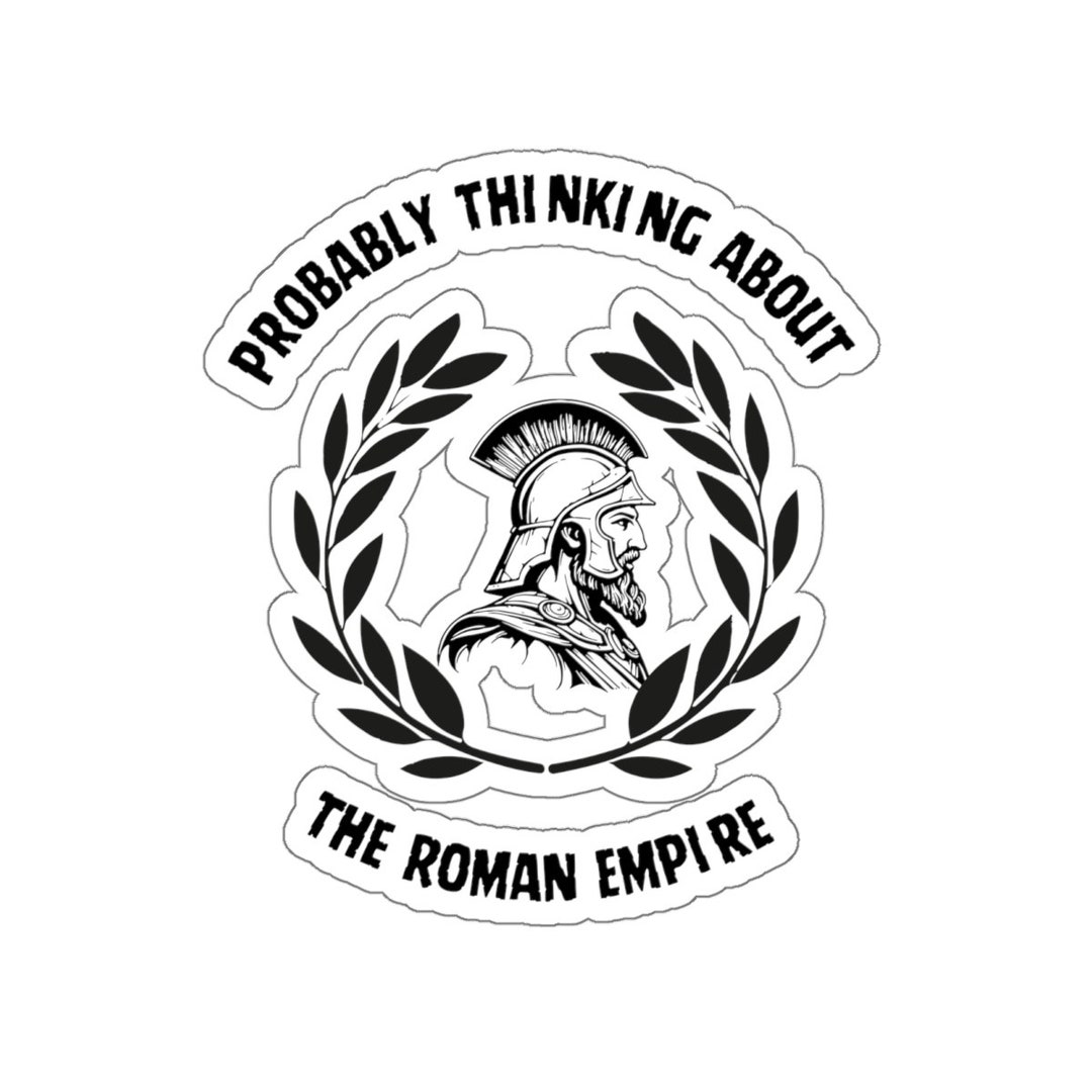 Roman Empire Sticker Ancient Rome Laptop Sticker History Lovers Kiss ...