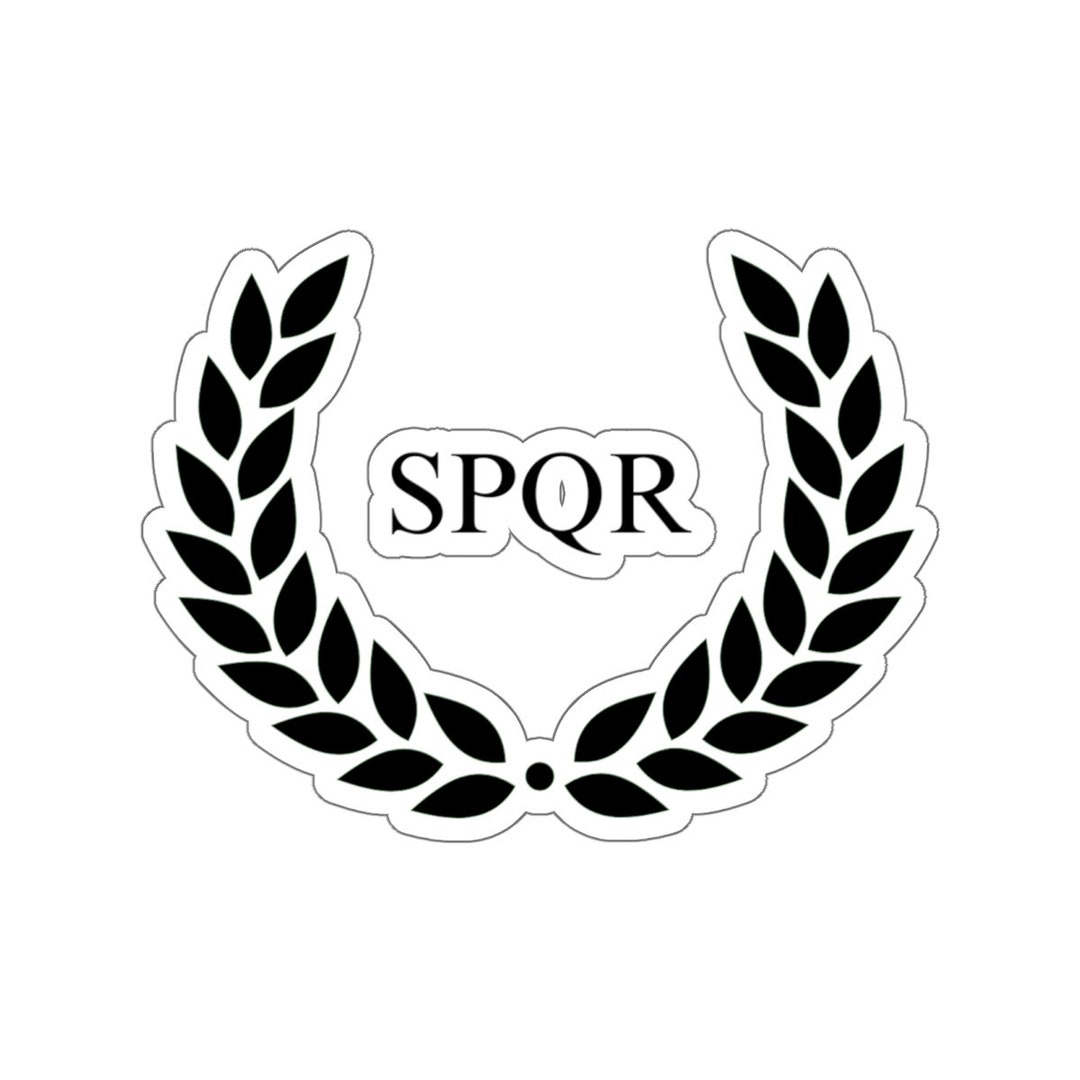 Roman Empire Sticker SPQR Ancient Rome History Lovers Kiss-cut Stickers ...
