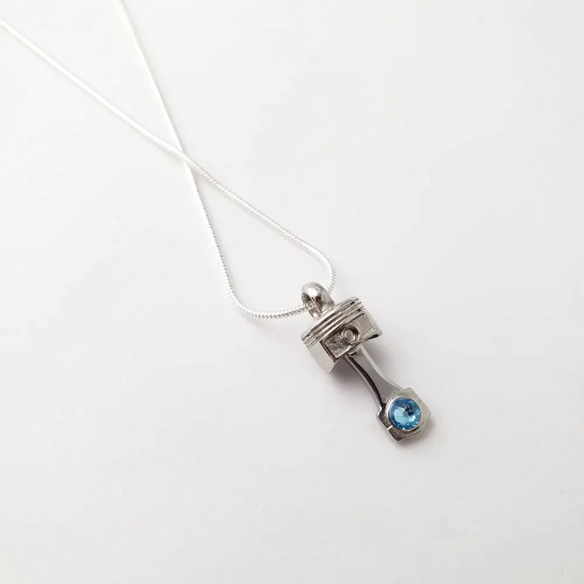 Piston Necklace With Swarovski Crystals-engine automotive Jewelry ...