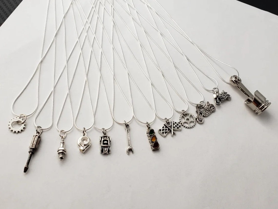 Car Part Necklaces Turbo Necklace Piston NOS Brake Caliper Car ...