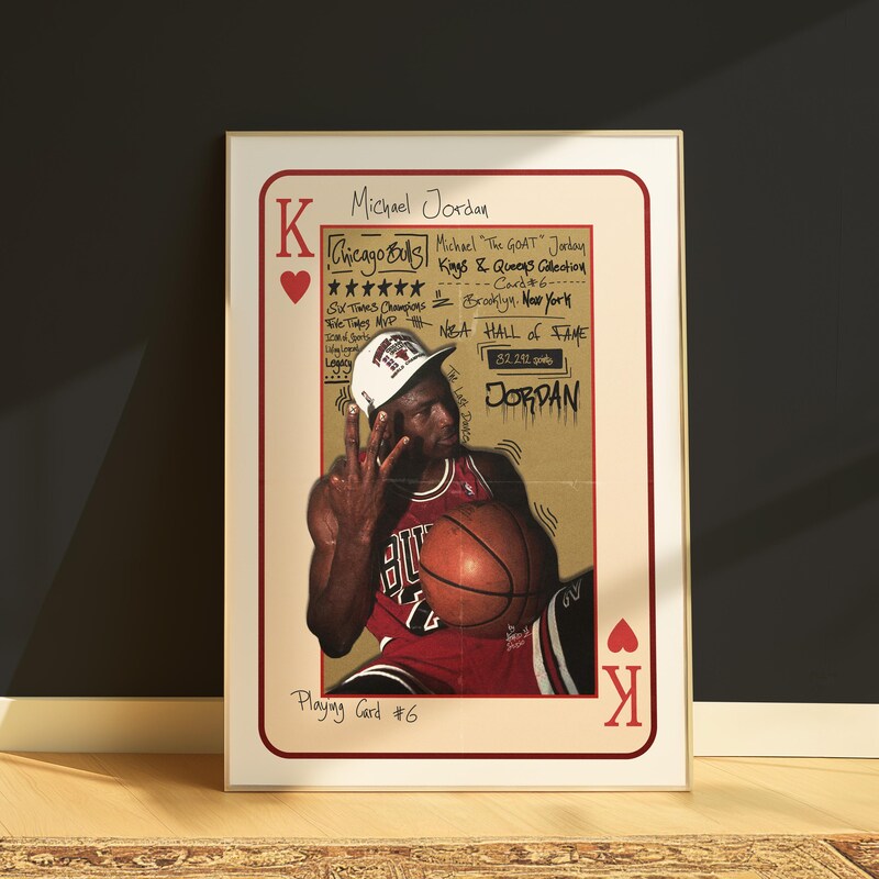 Michael Jordan Poster - Etsy