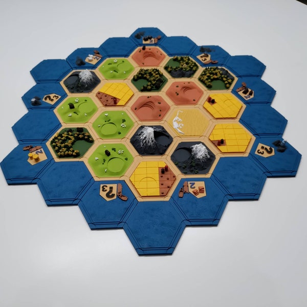 Settlers of Catan - Etsy