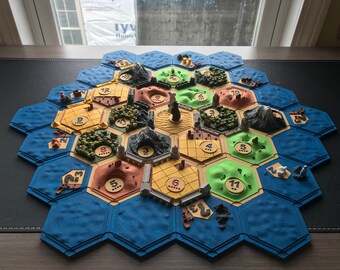 Settlers of Catan 3d - Etsy