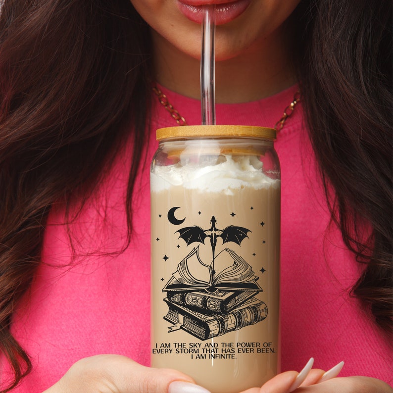 Glass Can Dragon Rider Violet Sorrengail Xaden Riorson - Etsy