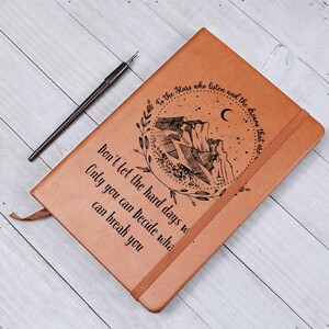 Leather Journal to the Stars Who Listen A Court of Thorn and Roses ...