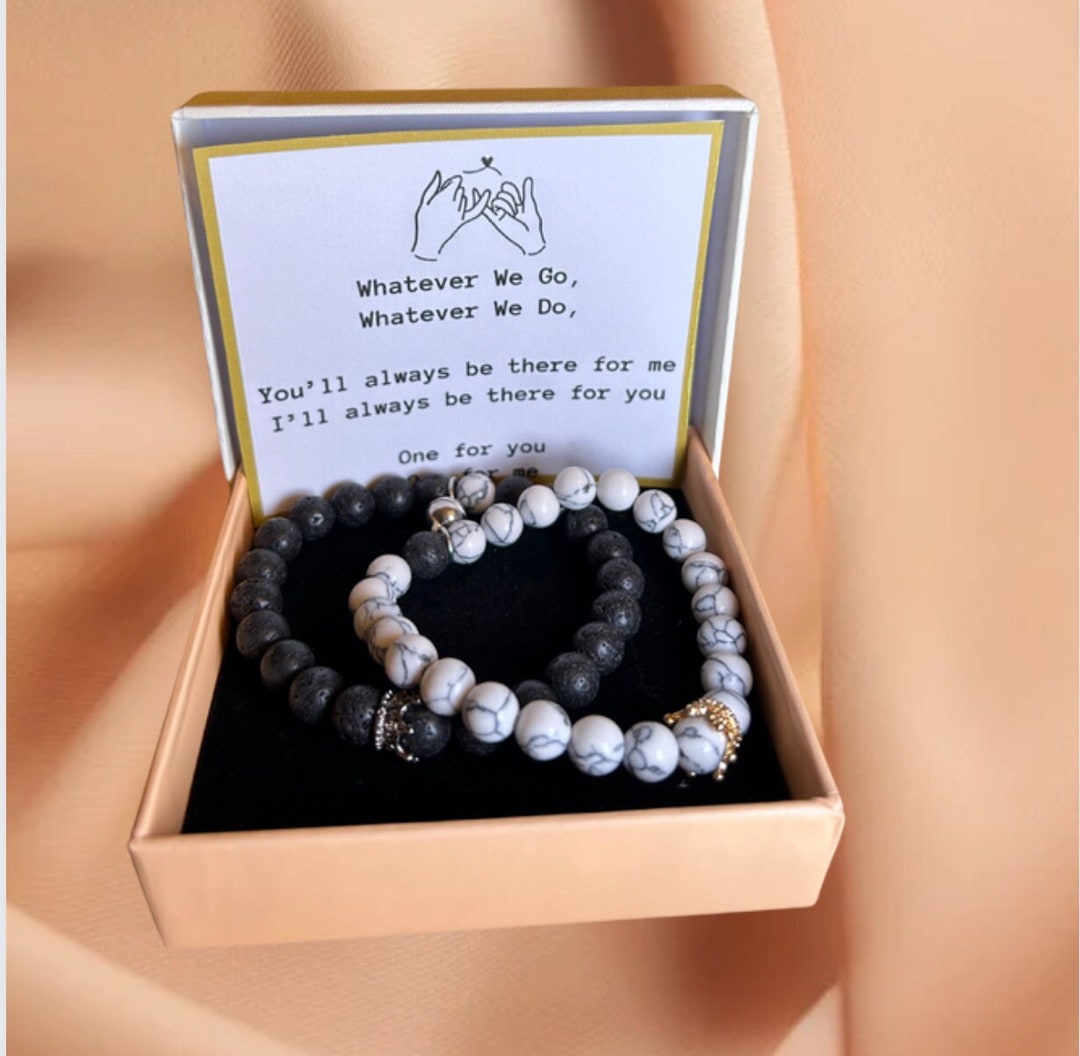 Magnetic Couple Matching Bracelets Couples Bracelets His And Hers