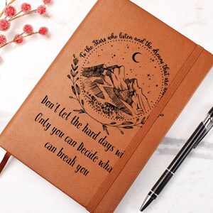 Leather Journal to the Stars Who Listen A Court of Thorn and Roses ...