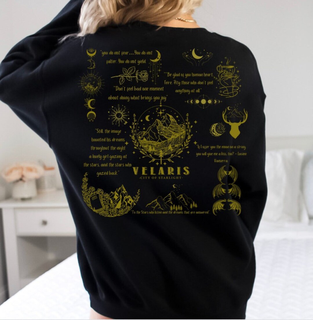 A Court of Thorns and Roses Court Sweatshirt Acotar Sweater - Etsy