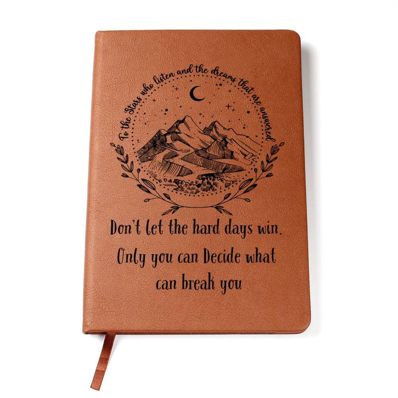 Leather Journal to the Stars Who Listen A Court of Thorn and Roses ...