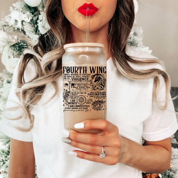 Frosted Glass Fourth Wing - Etsy