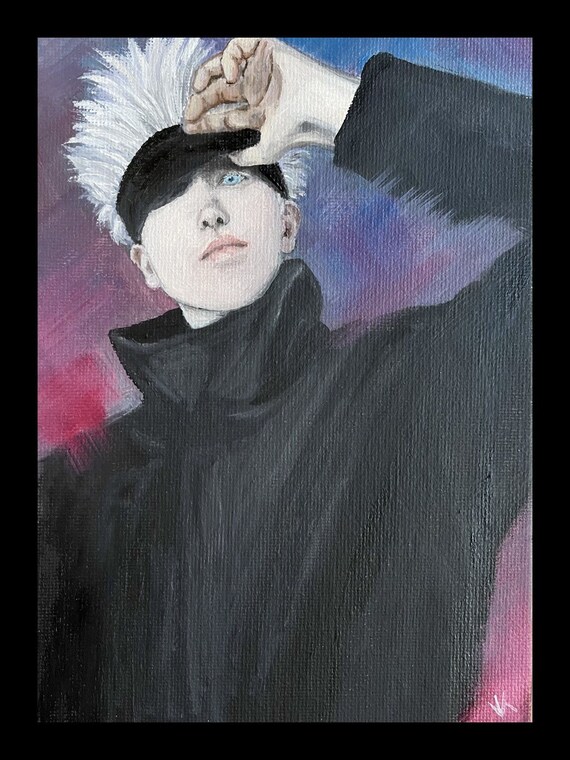 Portrait of Gojo Satoru2 - Etsy