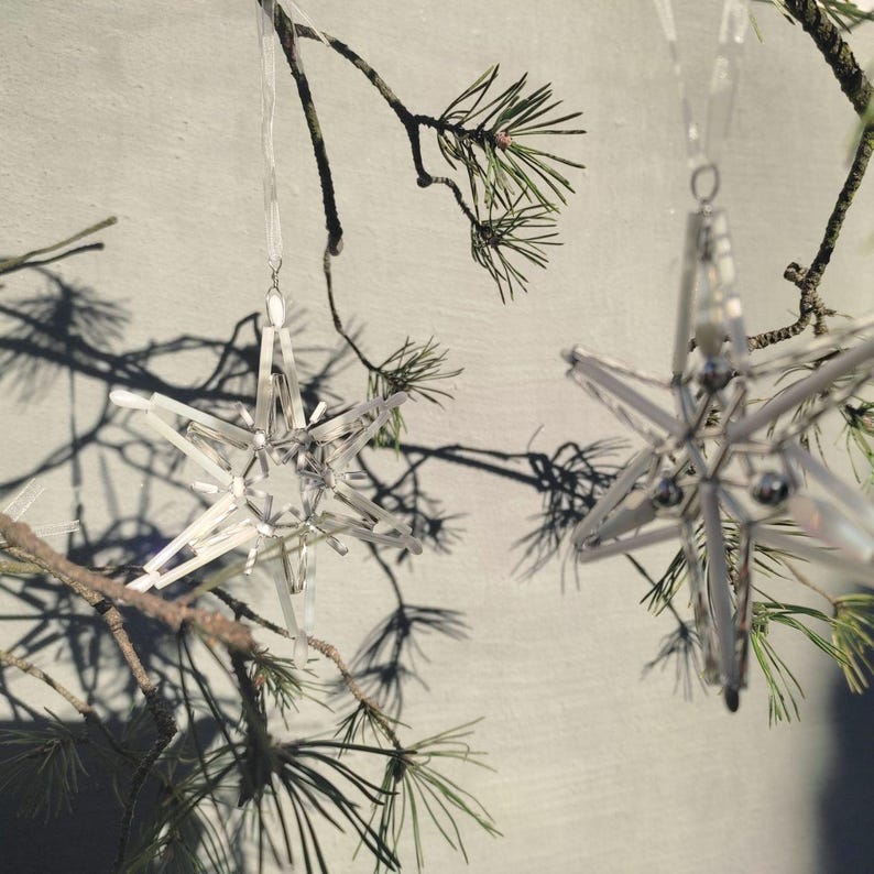 Christmas Star Ornament, Set of 3 Stars - Etsy