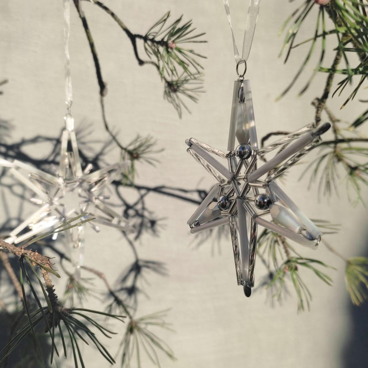 Christmas Star Ornament, Set of 3 Stars - Etsy