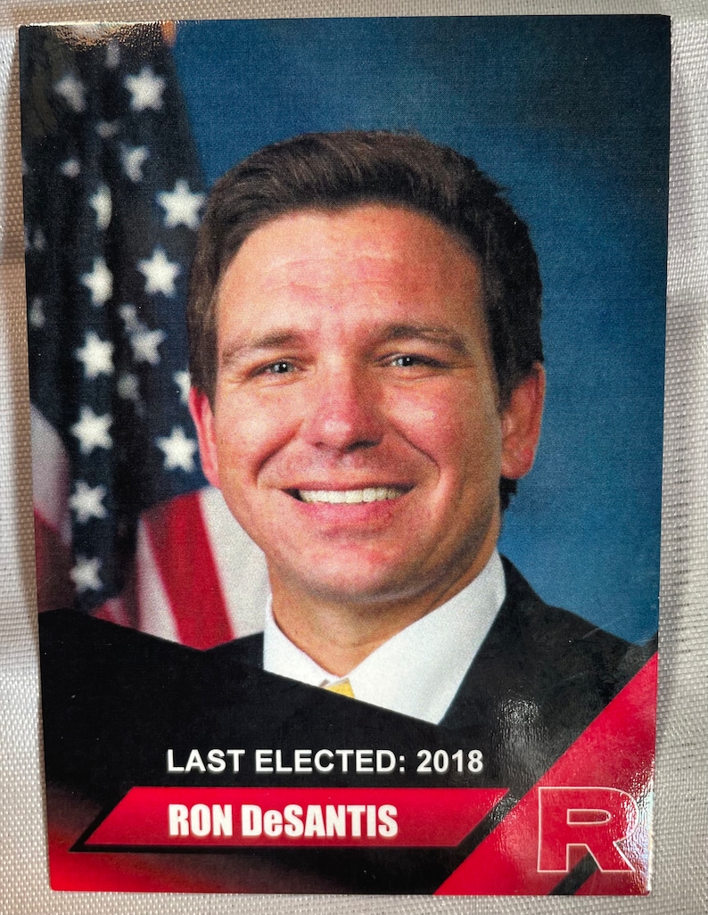 Political Trading Cards | Presidents, U.S. Senators, and Governors - Etsy