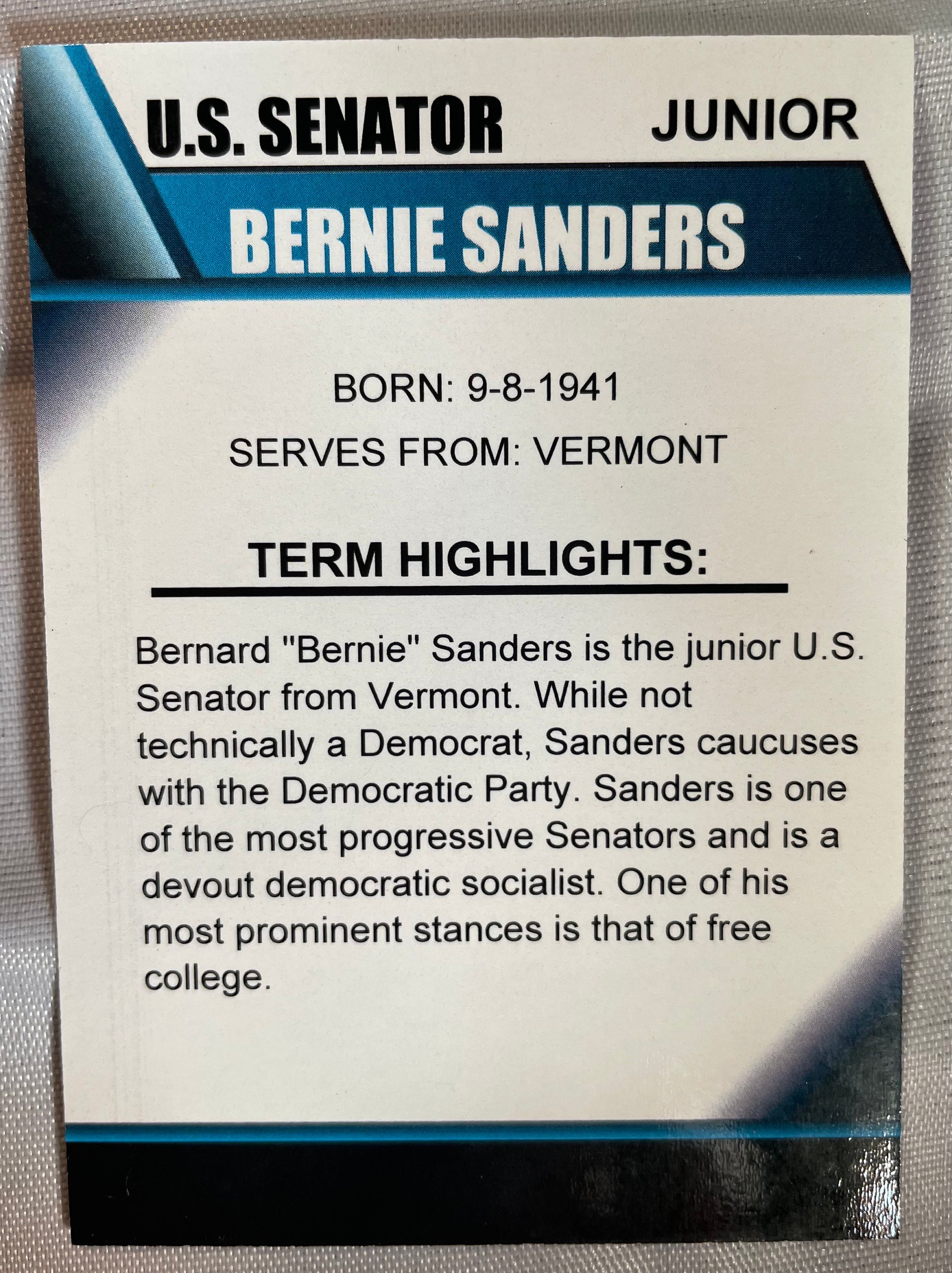 Political Trading Cards | Presidents, U.S. Senators, and Governors - Etsy