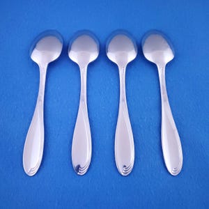 Oneida CAMBER CRESTA Windswept Scroll ~ Teaspoon 6" ~ Stainless ~ Beautiful Vintage Flatware ...