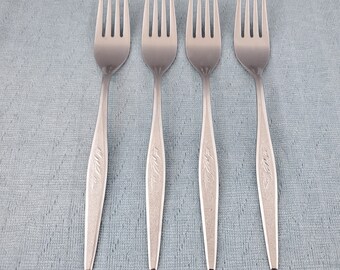 Oneida ARBOR ROSE ~ True Rose ~ Dinner Fork 7 1/4" ~ Beautiful Vintage Flatware ~ Sold in Sets ...