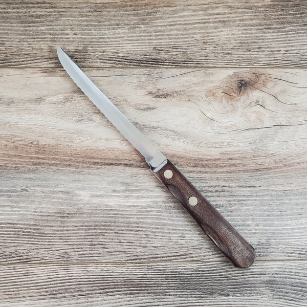 Serrated Kitchen Knife - Etsy