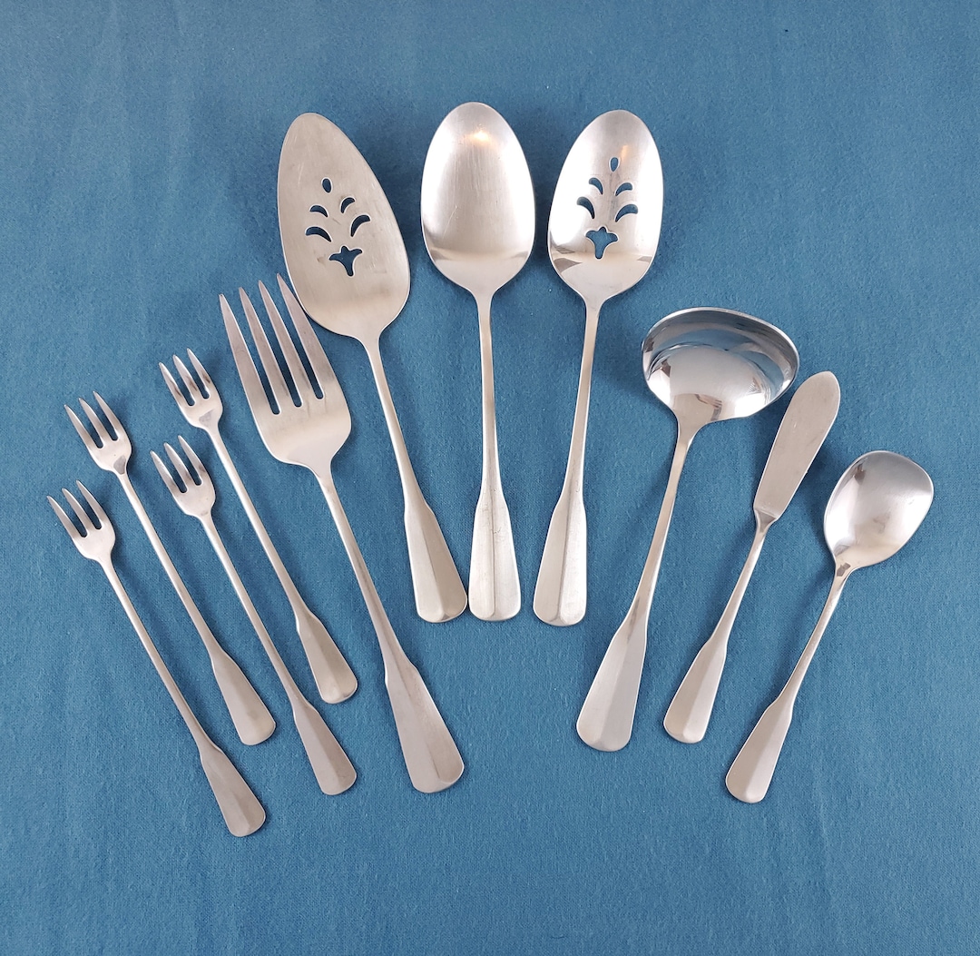 Oneida COLONIAL ARTISTRY Satin Stainless ~ Serving Pieces ~ Serving ...