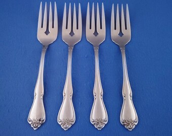Oneida ARBOR ROSE ~ True Rose ~ Dinner Fork 7 1/4" ~ Beautiful Vintage ...