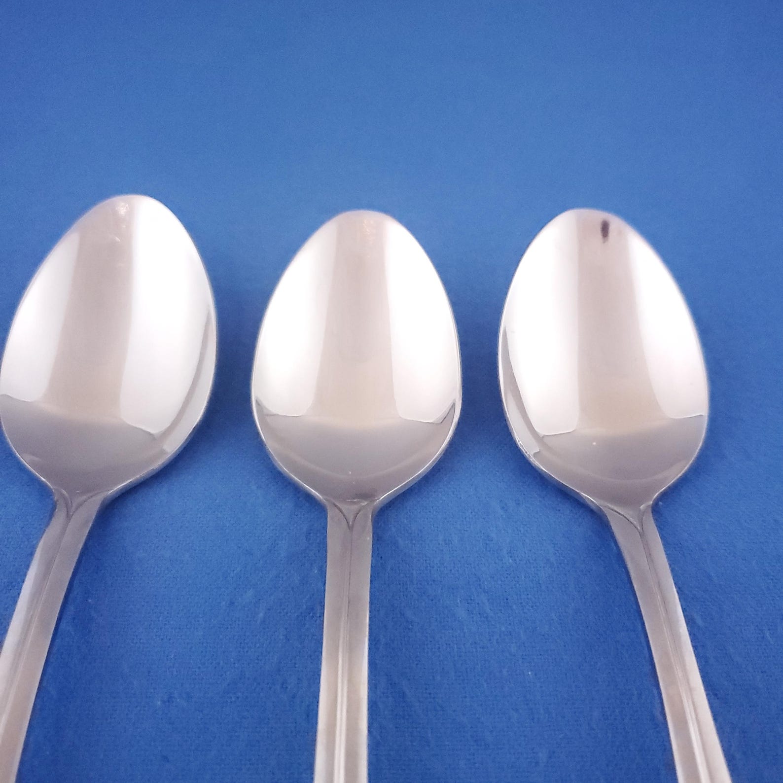 Cambridge CHANTAL Oval Soup Spoon 6 7/8 Beautiful Vintage Flatware Sold ...