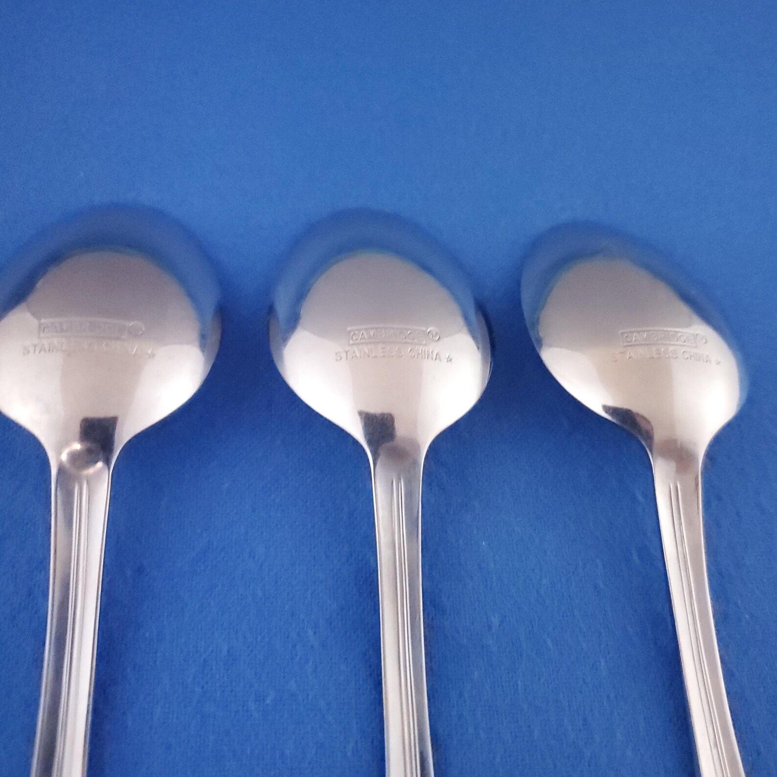 Cambridge CHANTAL Oval Soup Spoon 6 7/8 Beautiful Vintage Flatware Sold ...