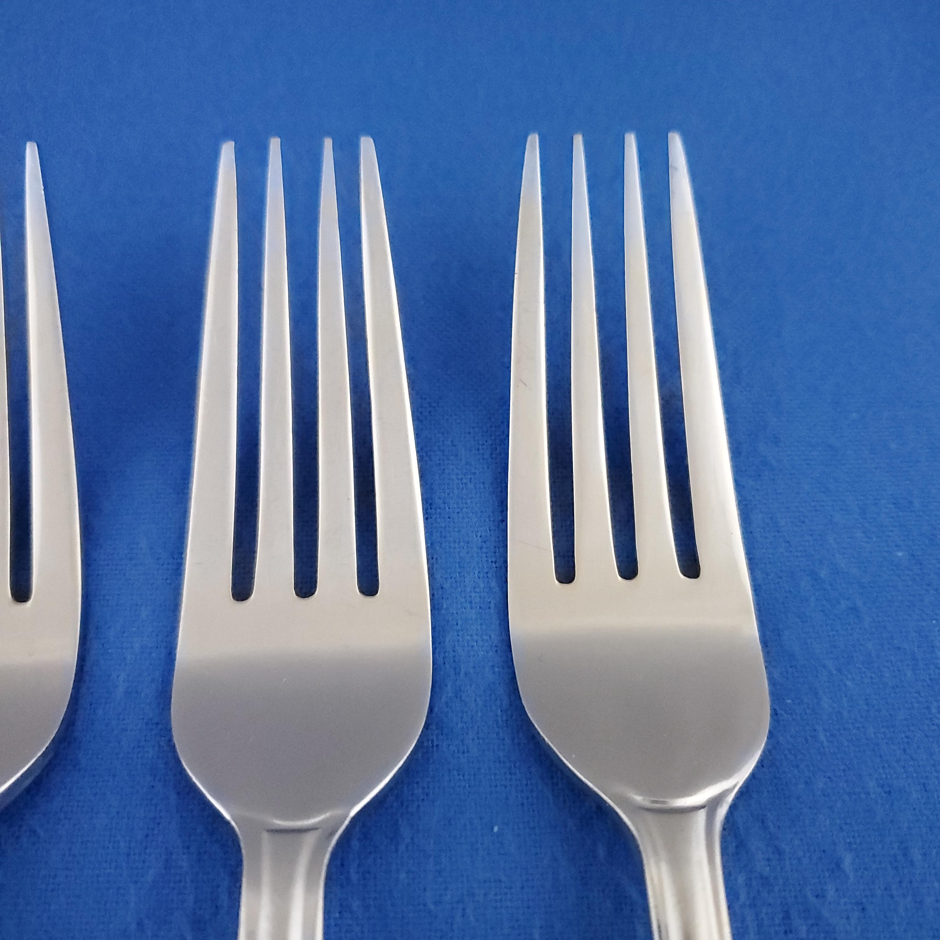 Mikasa CLASSICO SATIN ~ Dinner Fork 8 1/8" ~ Gerald Patrick Stainless ...