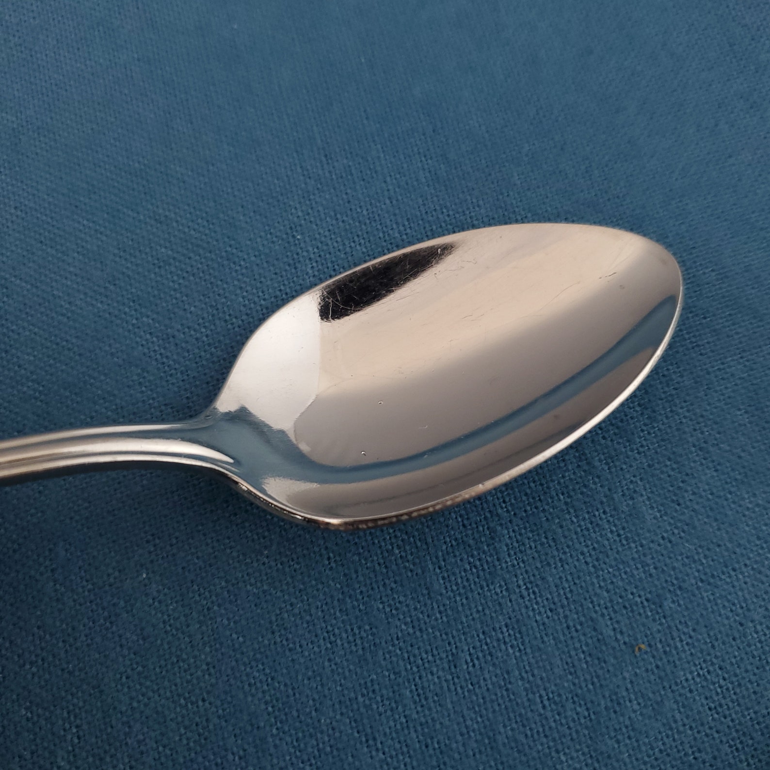 Oneida BANCROFT Stainless Teaspoon 6 Beautiful Vintage Flatware Sold in ...