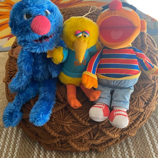 Sesame Street Stuffed Characters - Etsy