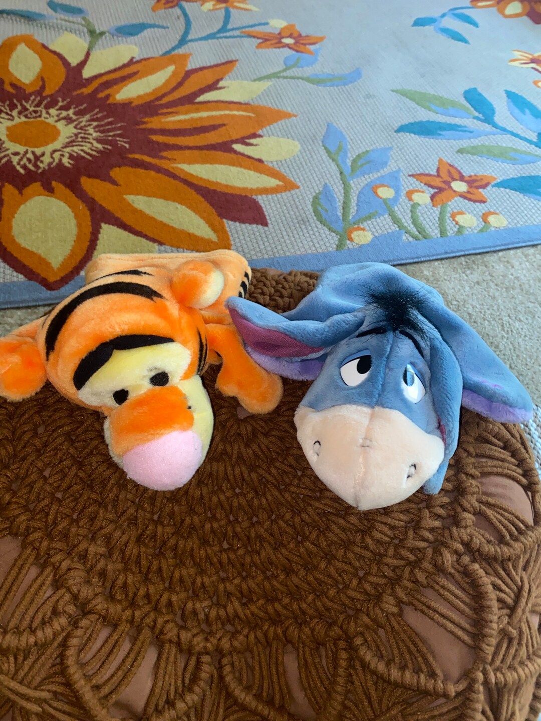 Eeyore and Tigger Puppets - Etsy