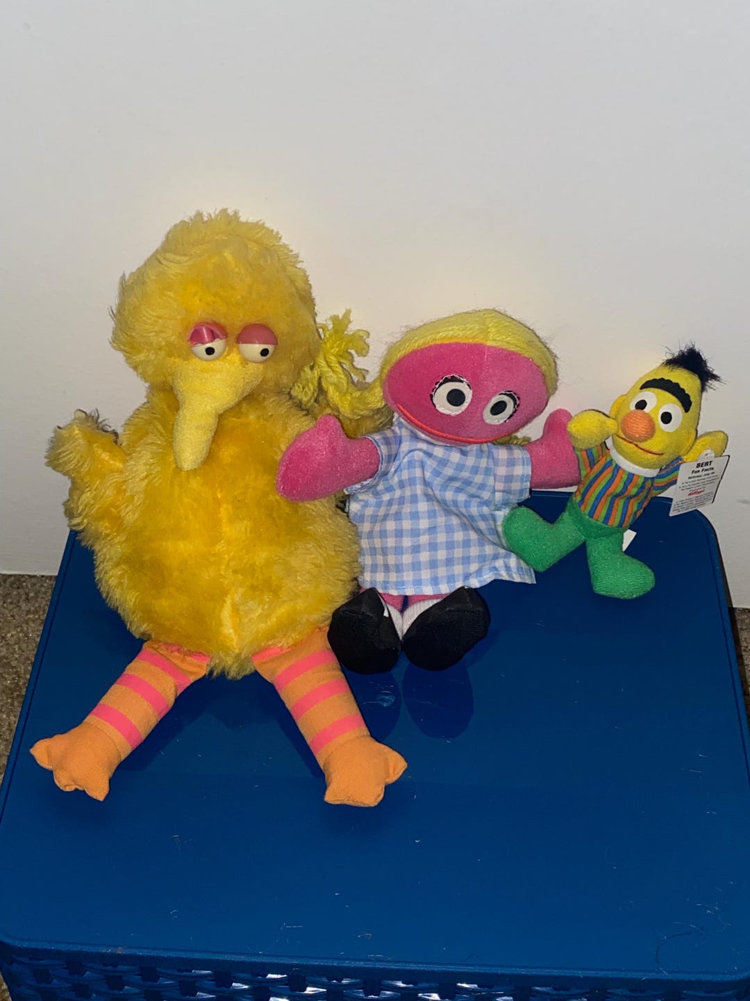 Sesame Street Betty Lou Bert and Big Bird - Etsy