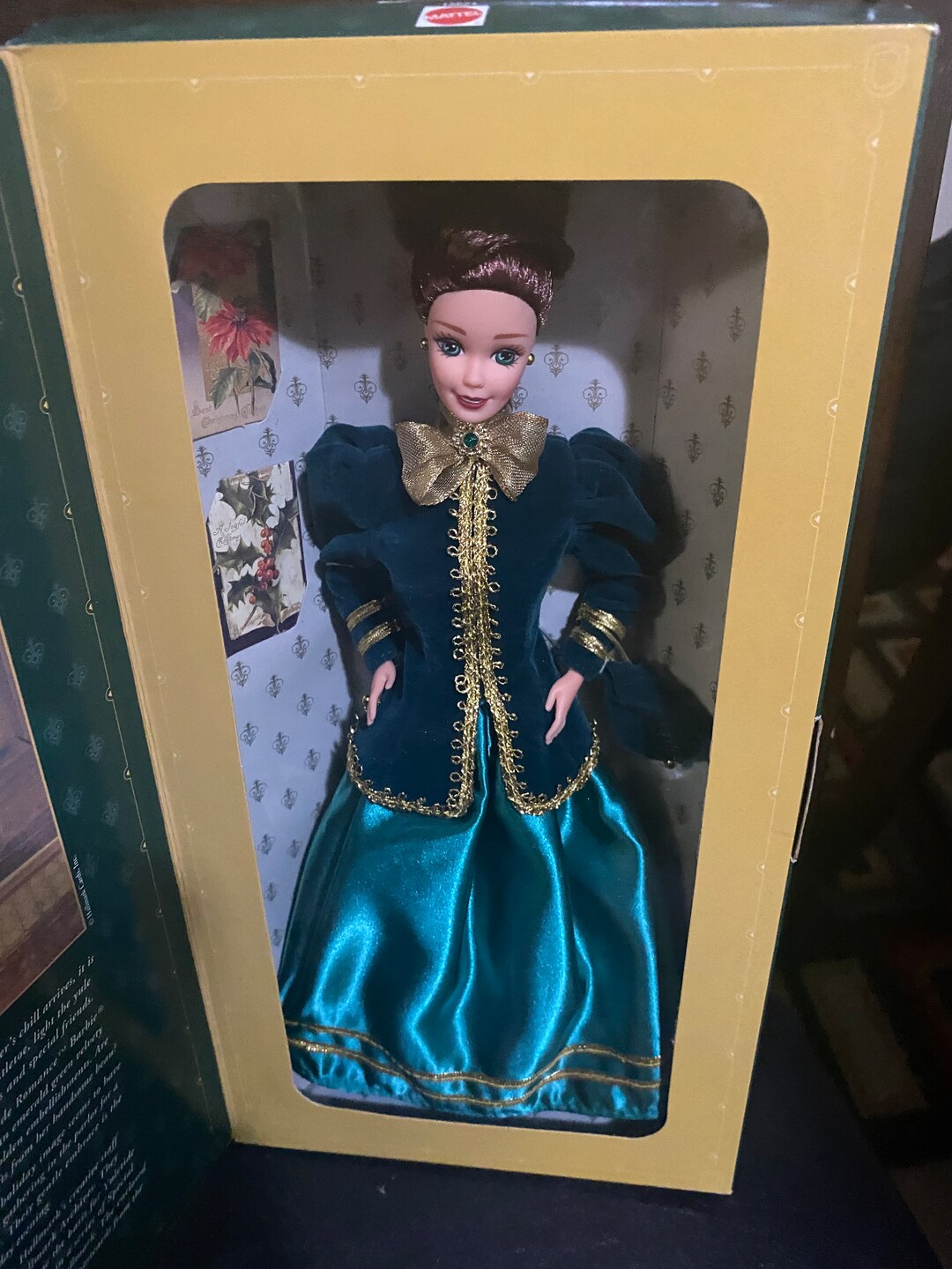 Barbie Yuletide Romance Doll - Etsy