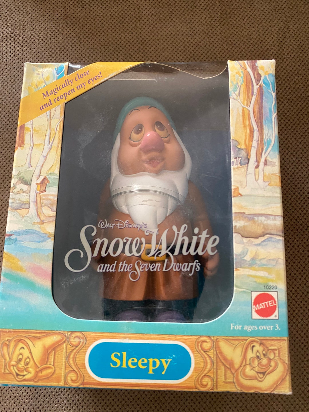 Sleepy Snow White and the Seven Dwarfs - Etsy