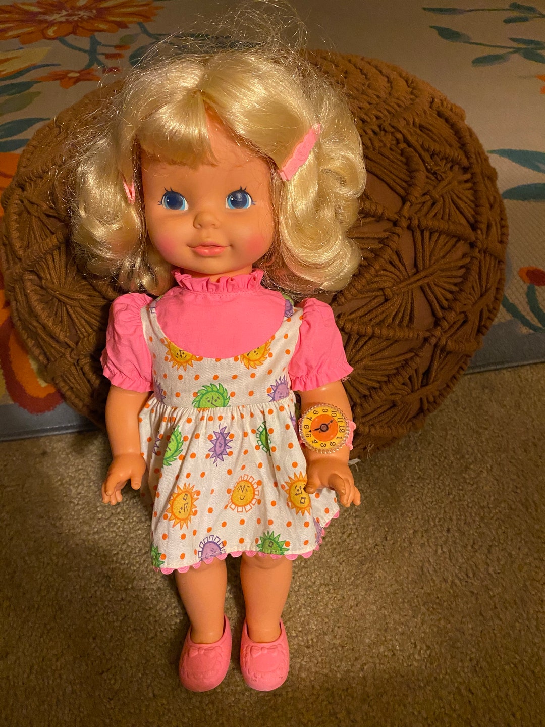 Timey Tell Doll Mattel - Etsy