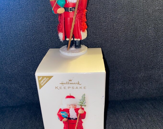 Nutcracker Santa Hallmark Ornament - Etsy