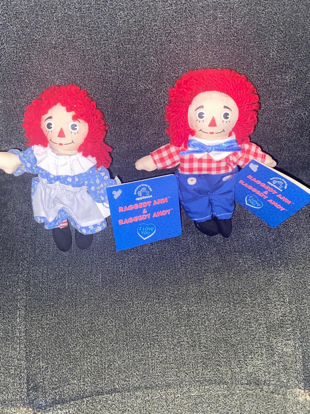 Raggedy Ann and Andy Finger Puppets - Etsy