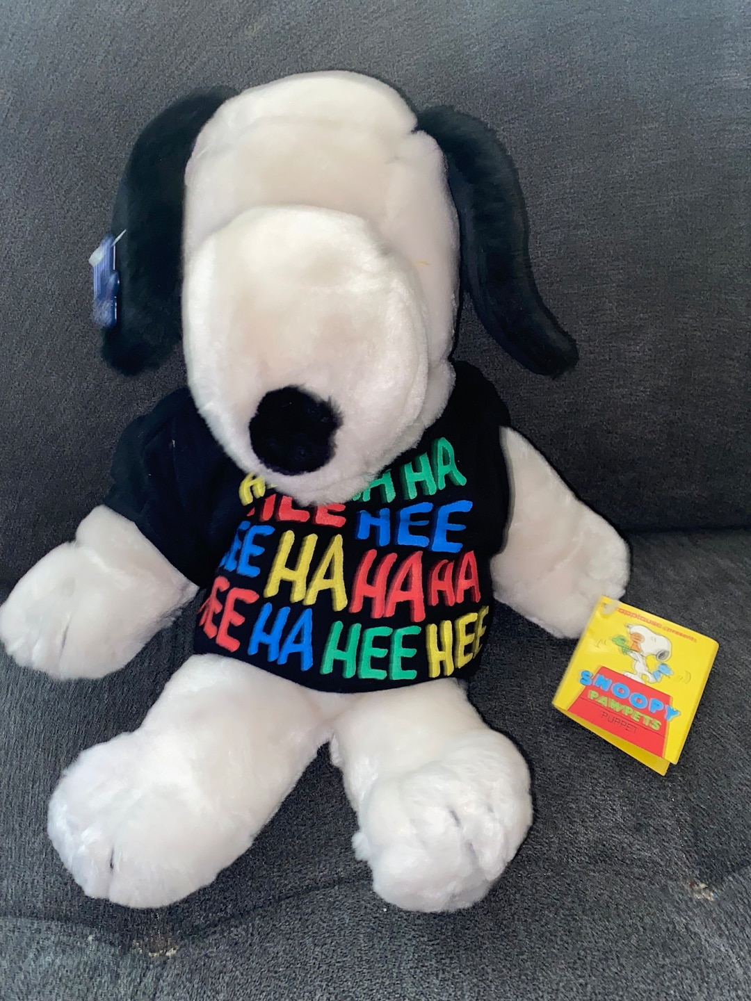 Snoopy Puppet - Etsy