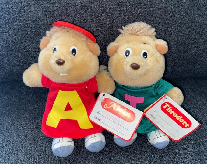 Alvin and the Chipmunks Plushies - Etsy