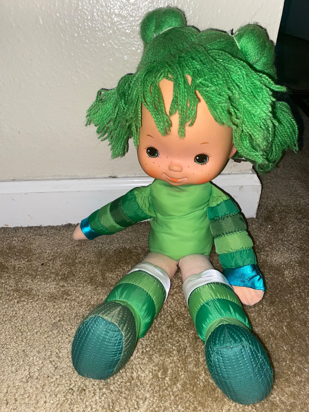 Rainbow Brite Patty O Green Doll - Etsy