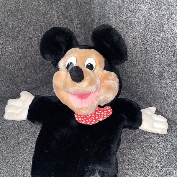 Mickey Mouse Puppet - Etsy