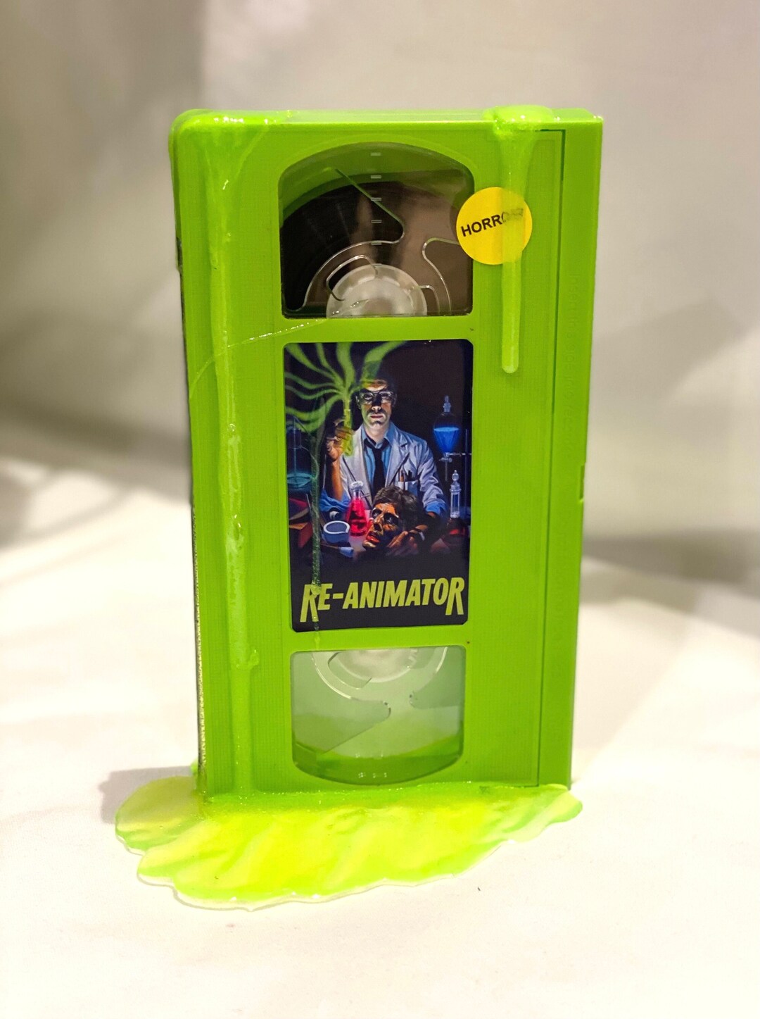 Glow in the Dark Re-animator VHS Sculpture - Etsy