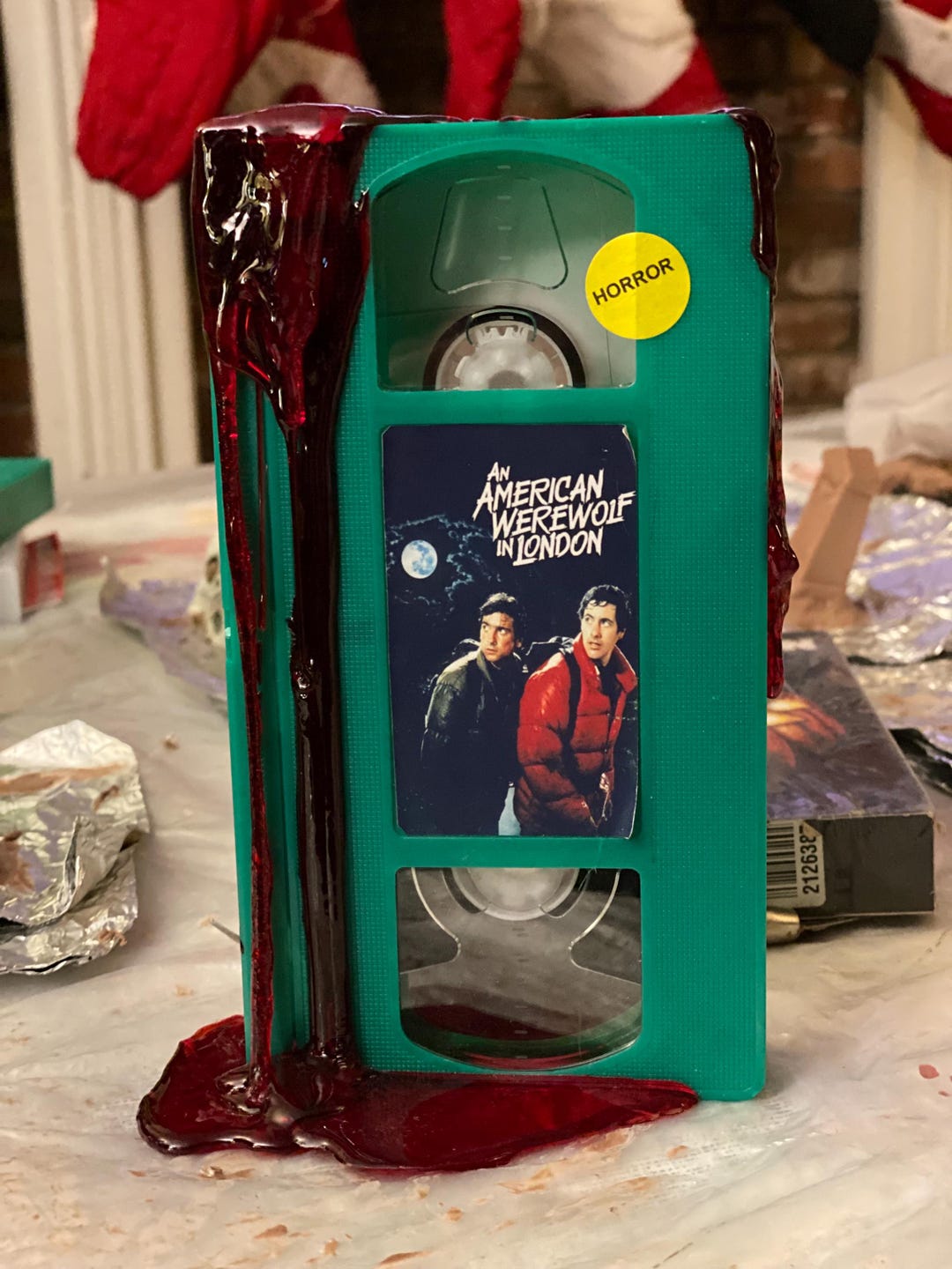 Bloody Thanksgiving VHS Sculpture - Etsy