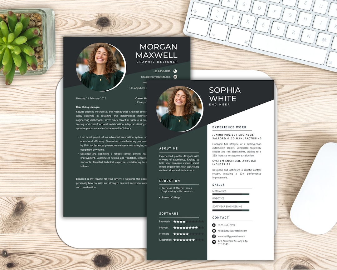 CV TEMPLATE, Resume Template, Editable Resume, DIY Resume Template, Job ...