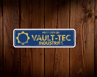 Custom Vault Tec Inspired Fallout Decal - Etsy