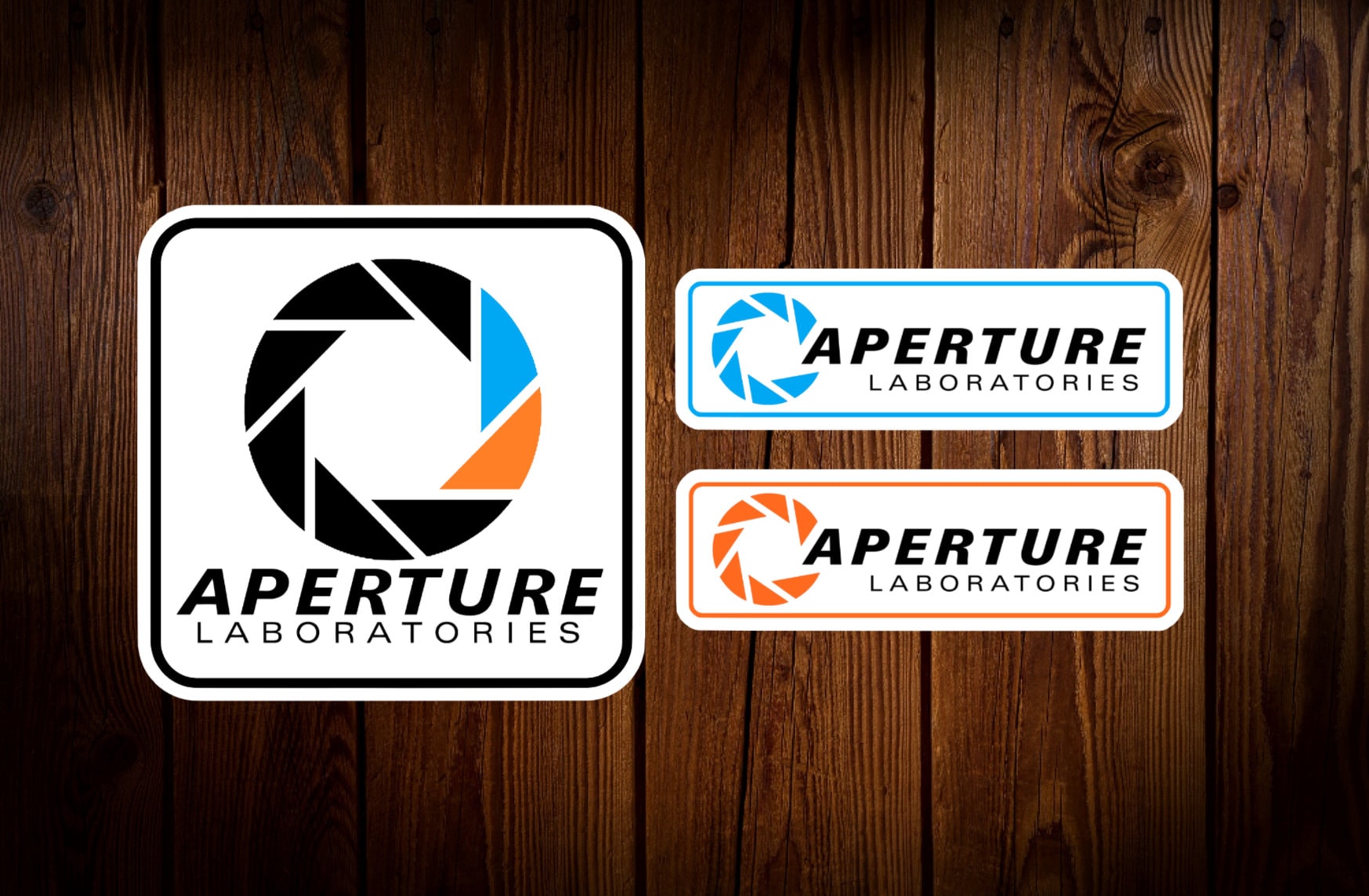 Aperture Laboratories Sticker Portal Sticker Aperture - Etsy