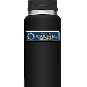 Fallout Sticker Vault-tec, Vaulttec Industries, Property of Vault-tec ...