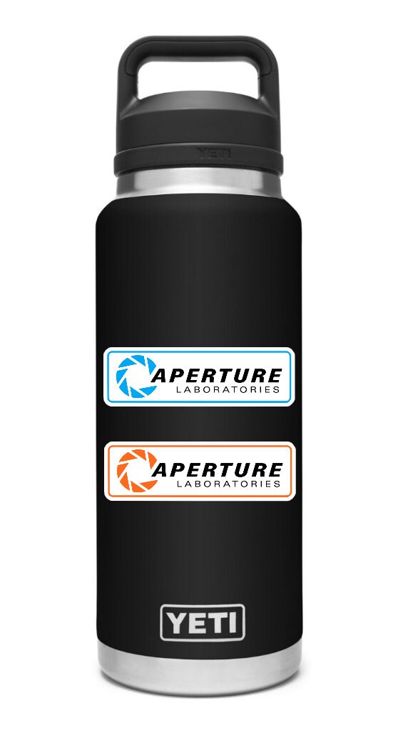 Aperture Laboratories Sticker Portal Sticker Aperture - Etsy